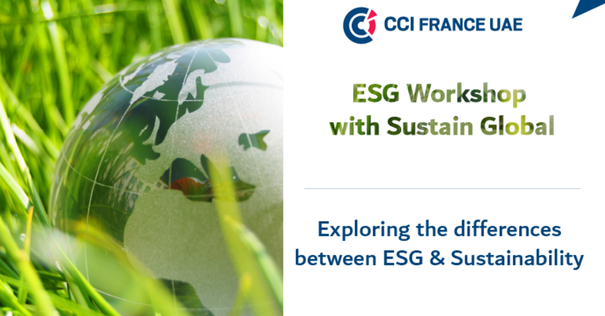 ESG Workshop with Sustain Global: Exploring the differences between ESG ...