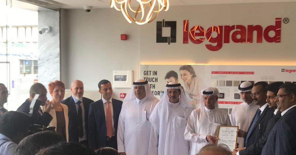 Legrand opened a new showroom | CCI FRANCE EMIRATS ARABES UNIS