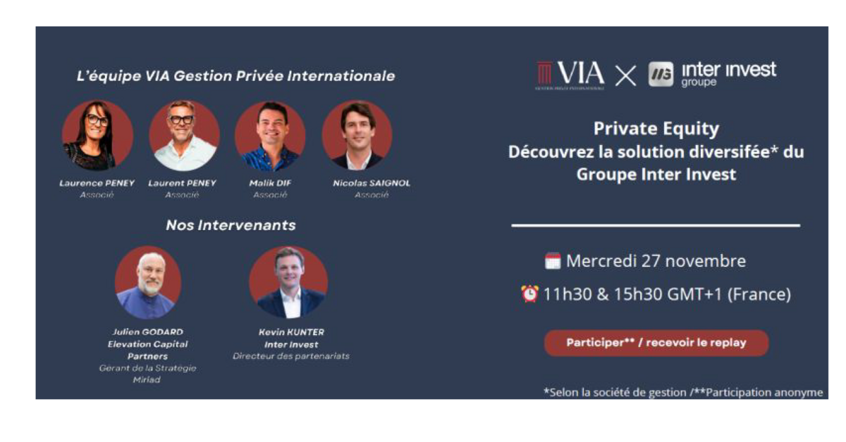 [In French] Webinaire VIA GPI Talks & Go | CCI FRANCE EMIRATS ARABES UNIS