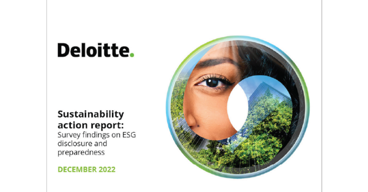 Sustainability Action Report: Survey Findings on ESG Disclosure and ...