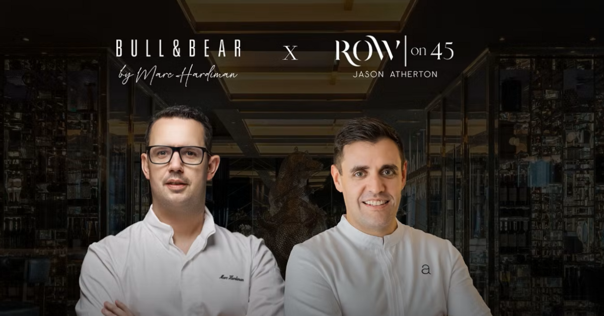 Row on 45 x Bull & Bear by Marc Hardiman: A Four Hands Culinary ...