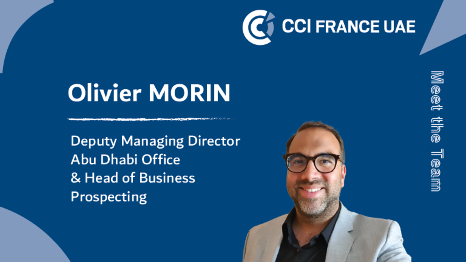 [Team News] Olivier Morin becomes Deputy Director in charge of the Abu Dhabi office and Head of ...