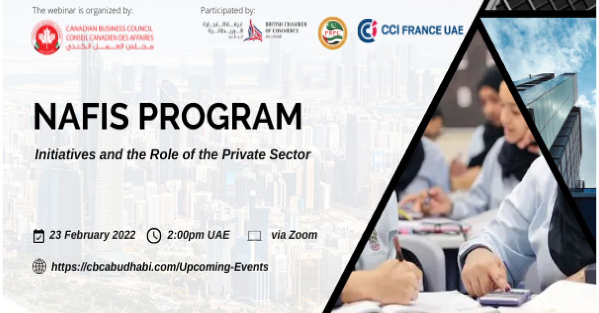 NAFIS Program: Initiatives and the Role of the Private Sector | CCI ...