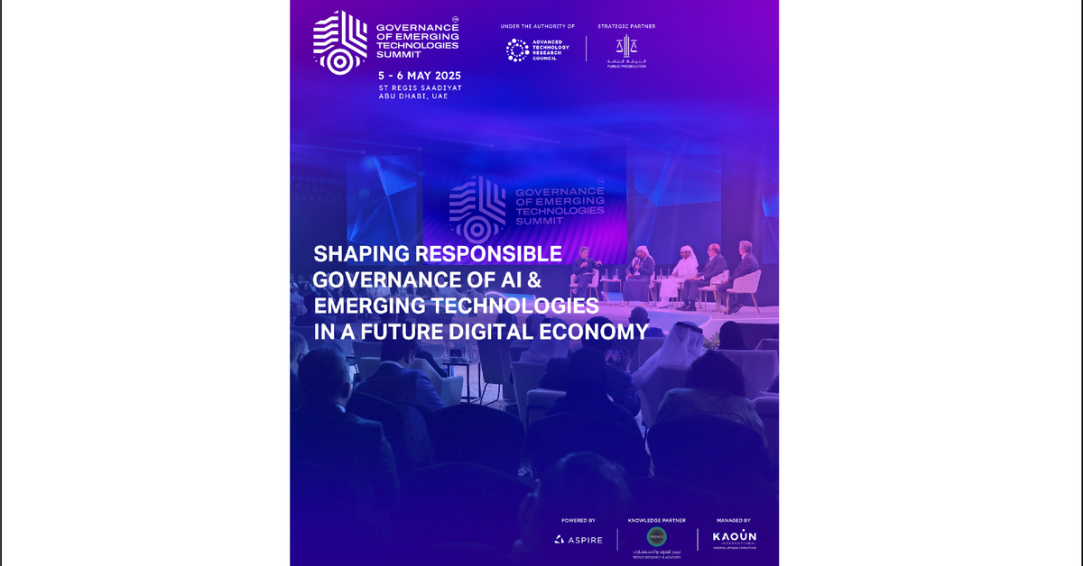 Join Us at Governance of Emerging Technologies Summit (GETS 2025) – The ...